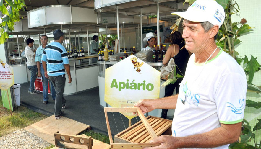 Feira do Mel apresenta produtos apícolas durante a Agrotins