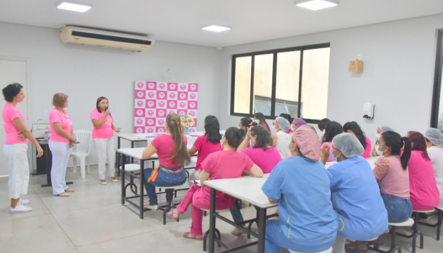 Hospital E Maternidade Dona Regina Promove Evento Em Alusão Ao Outubro Rosa