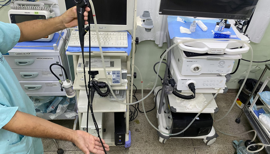 Hospital Regional de Araguaína recebe aparelho de broncoscopia
