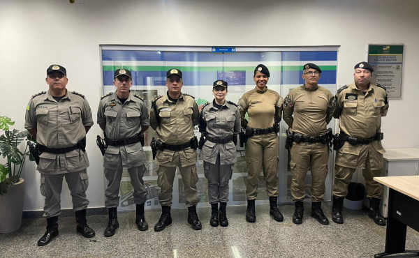 Comitiva da PMTO realiza visita institucional à PMGO para conhecer boas ...